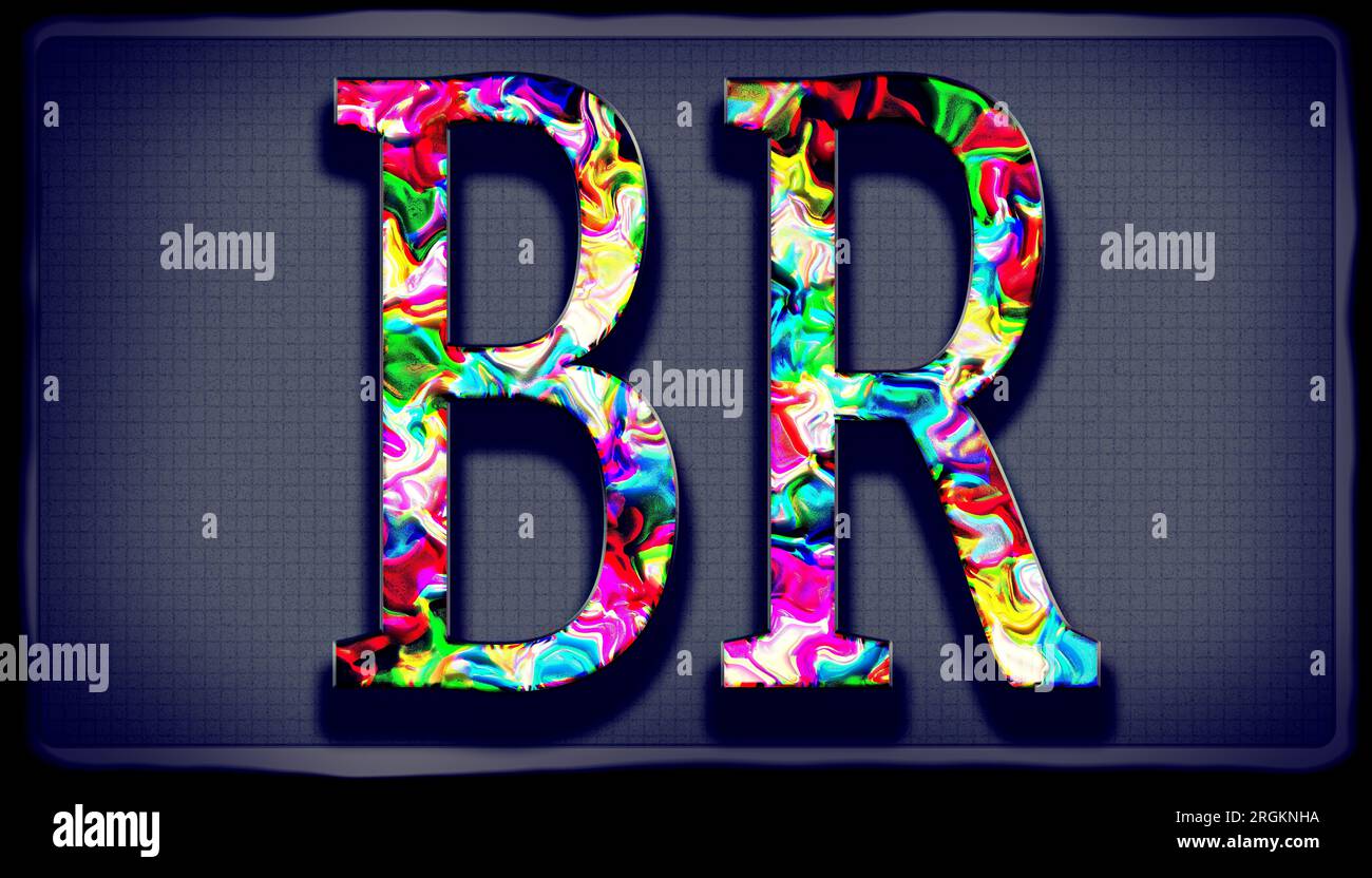 Br signature hi-res stock photography and images - Alamy