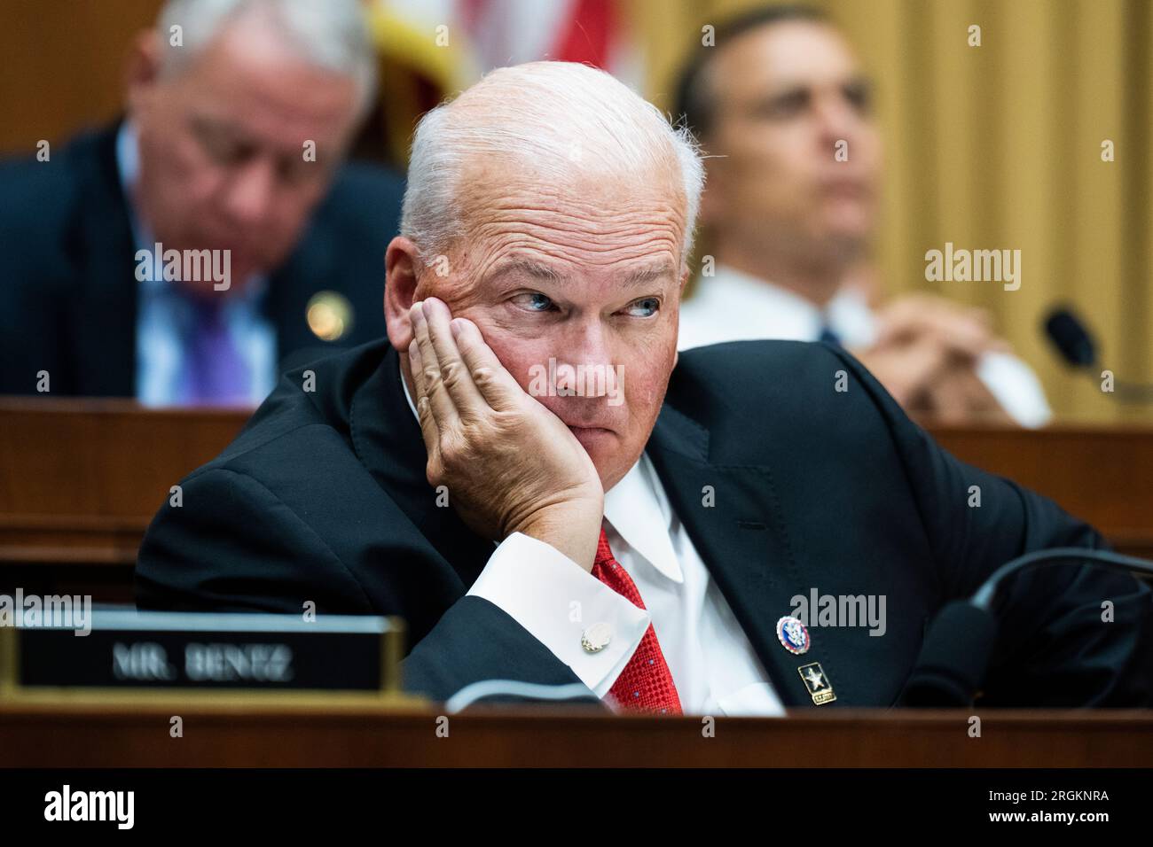 UNITED STATES - JULY 12: Rep. Scott Fitzgerald, R-Wis., attends the ...