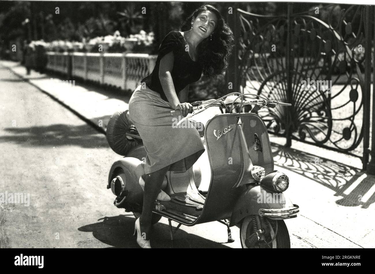 Vespa Piaggio (anni 60 Stock Photo - Alamy