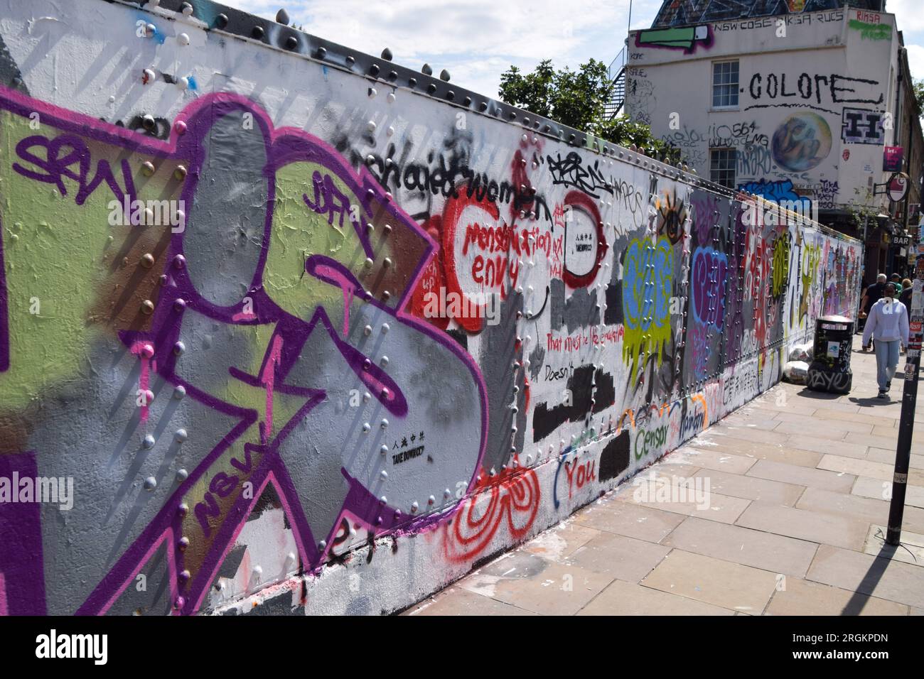 London, UK. 10th August 2023. Purportedly pro-Chinese Communist Party ...