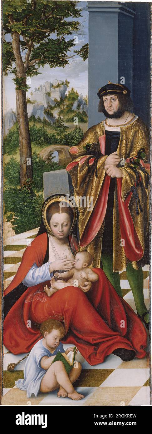 Mary Cleophas and Alphaeus (with the features of Frederick the Wise ...