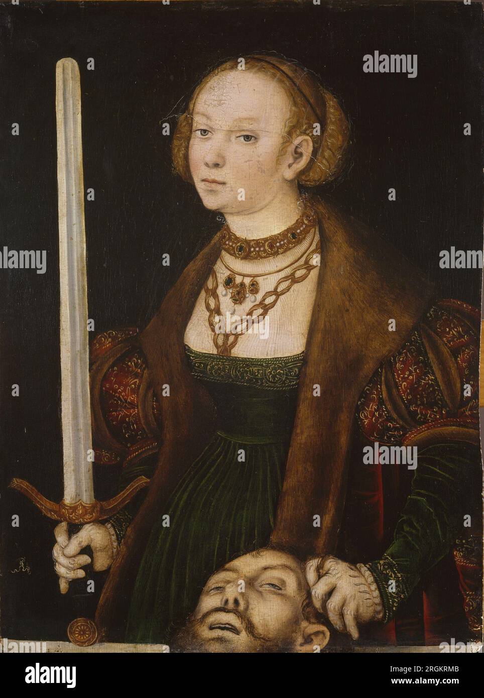 Judith with the Head of Holofernes circa 1550 by Lucas Cranach the ...