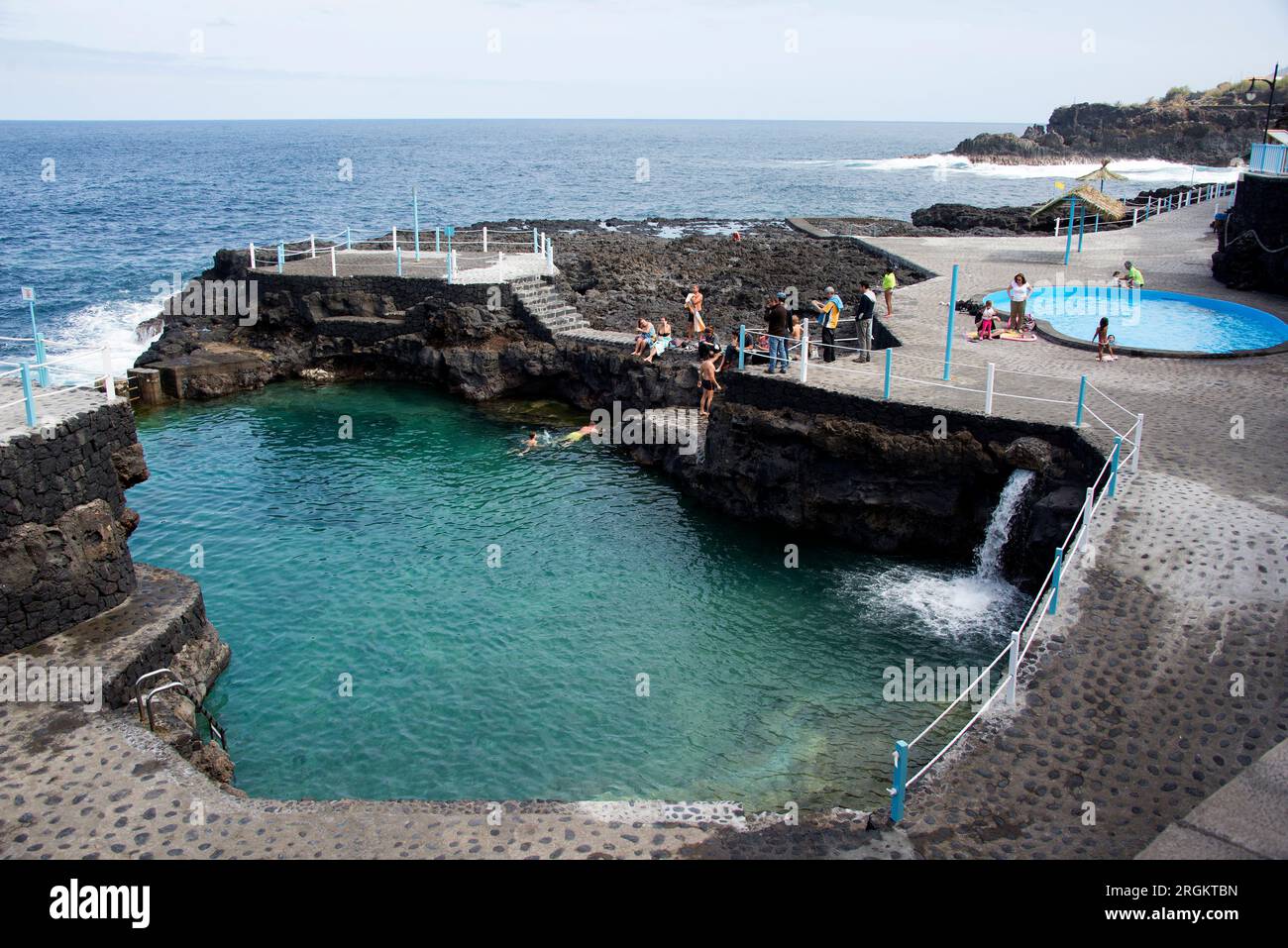 El Charco Azul, San Andres y Sauces, La Palma Island, Santa Cruz de ...