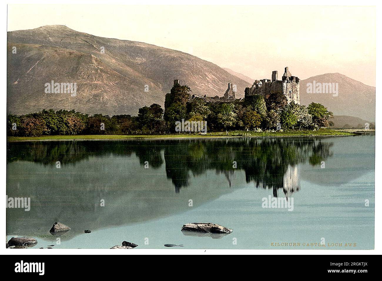 Hand colored scottish prints hi-res stock photography and images - Alamy