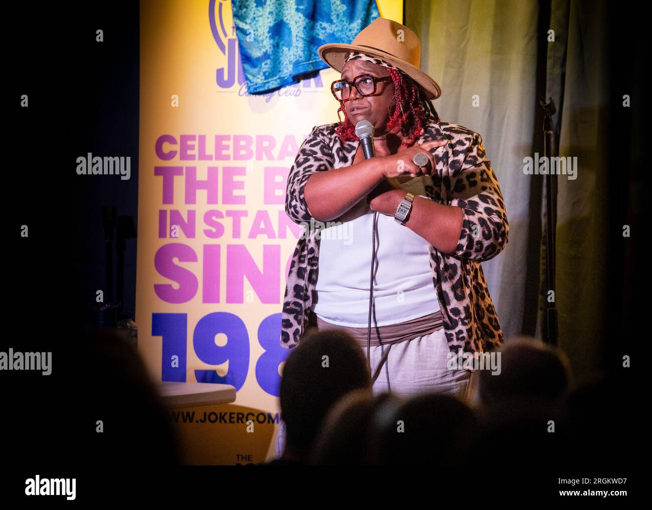 Ninia Benjamin, Stand-Up Comedian at Joker Comedy Club, Southend-on-Sea ...