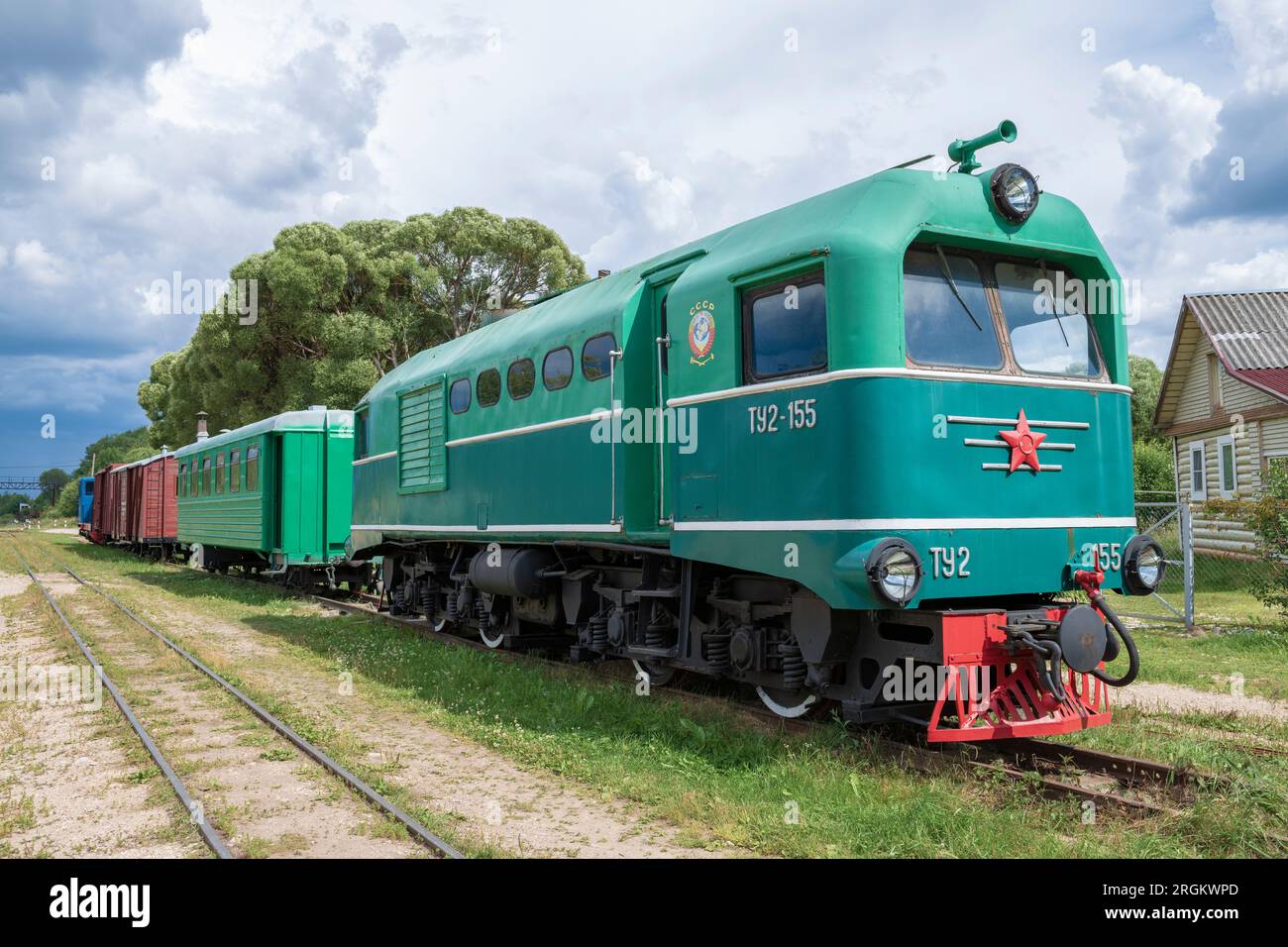 Tu2 diesel locomotive hi-res stock photography and images - Alamy