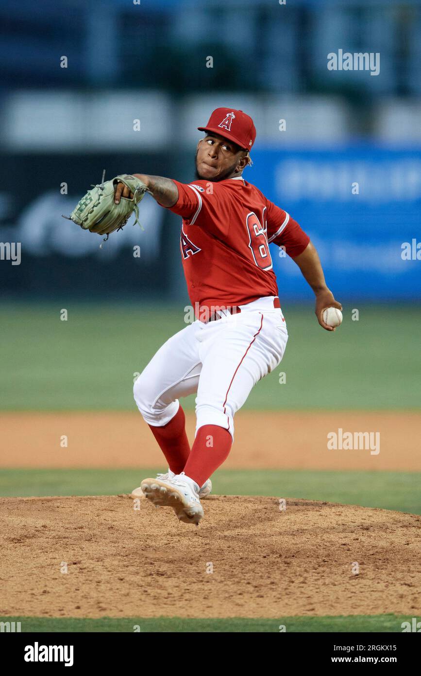ACL Angels pitcher Alex Martinez (63) during an Arizona Complex League ...