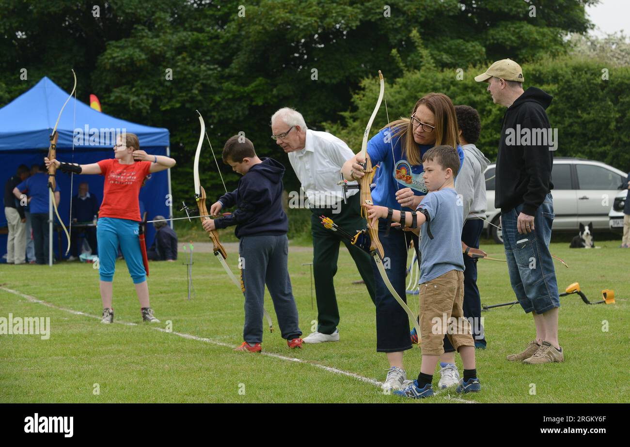 Shropshire Olympic archer Alison Williamson at Archery GB Big weekend ...
