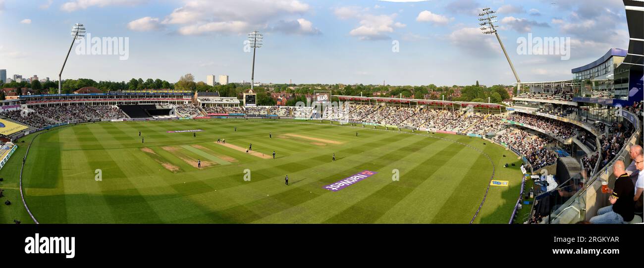 Edgbaston cricket ground panoramic hi-res stock photography and images ...