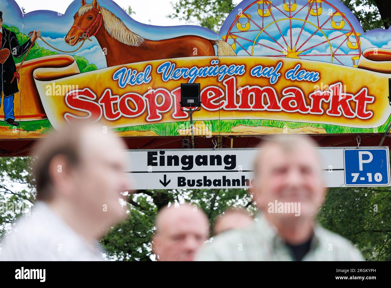 Vechta, Germany. 10th Aug, 2023. View of the entrance from the ...