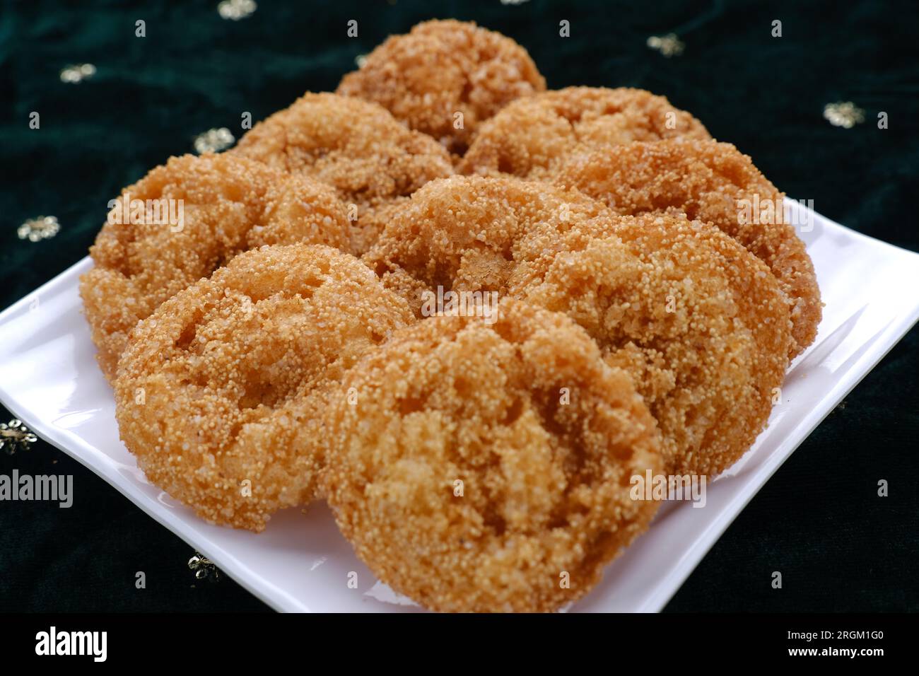 Anarsa which is an authentic sweet snack especially made in the festive ...