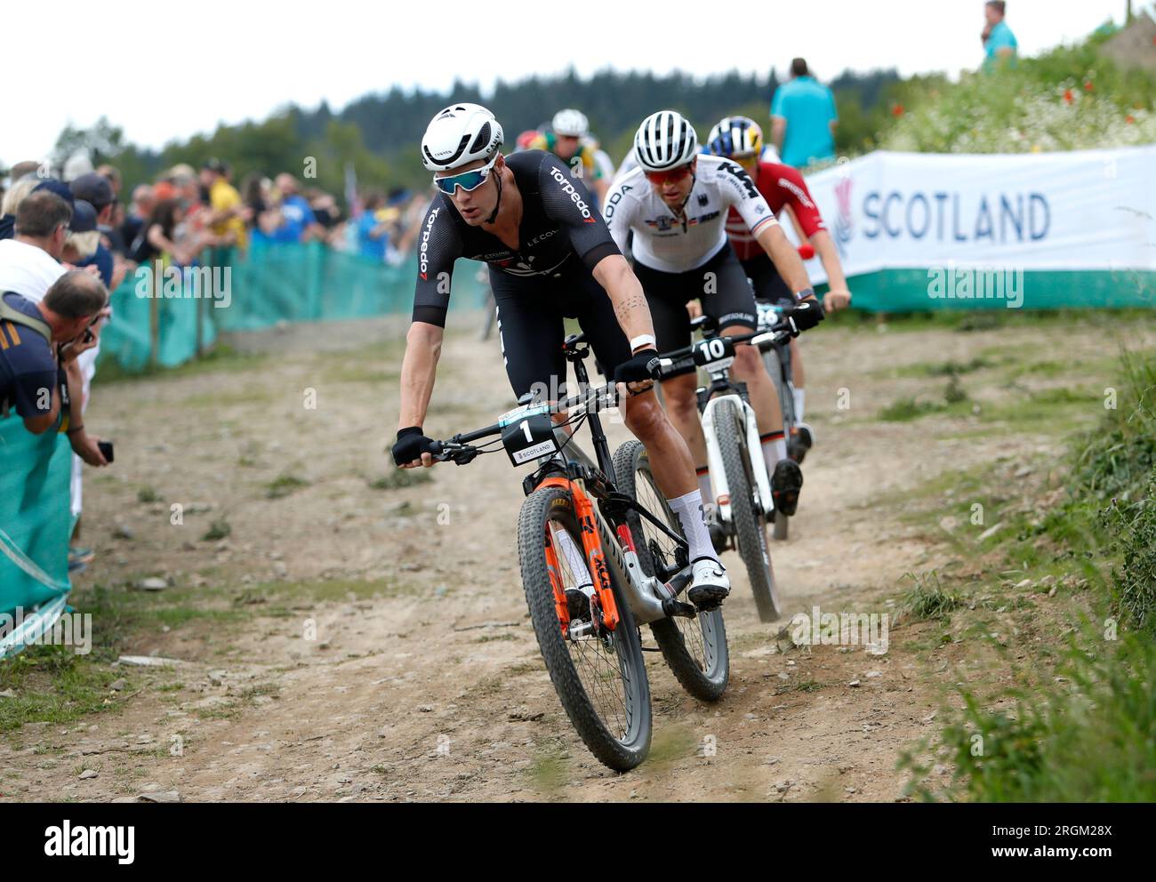 New Zealand's Samuel Gaze during the Men Elite Cross-country Short ...