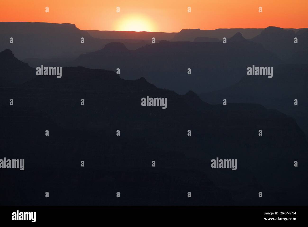 South Rim Sunset, summer 2023 Stock Photo - Alamy