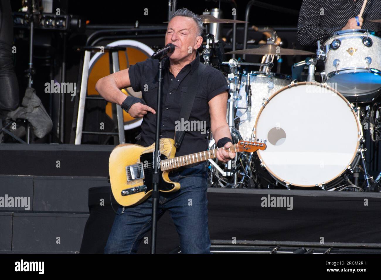 London, UK. 06 Jul, 2023. Pictured: Bruce Springsteen performing at BST ...