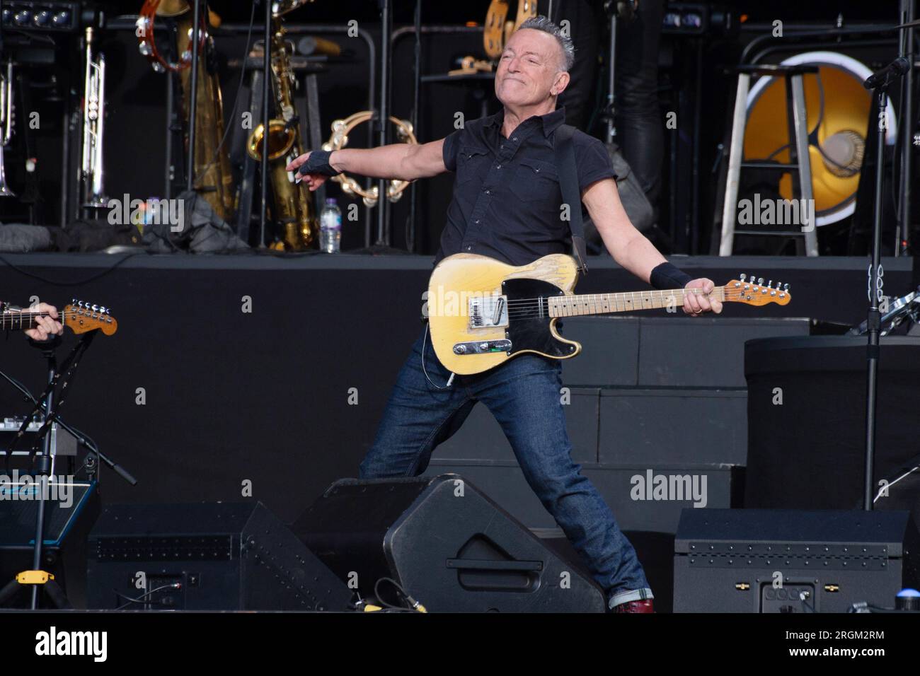 London, UK. 06 Jul, 2023. Pictured: Bruce Springsteen performing at BST ...