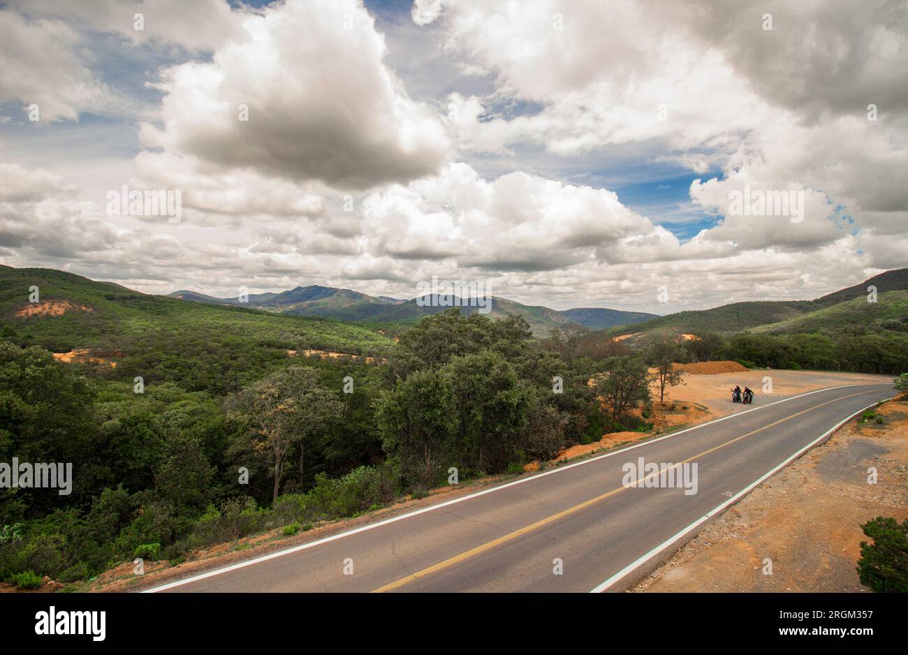 Amazing scenic mountain road hi-res stock photography and images - Alamy