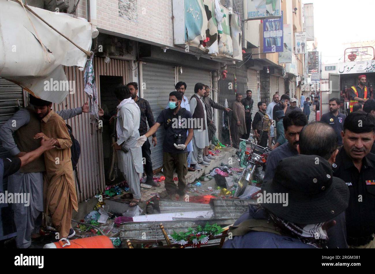 Hand grenade attack incident hi-res stock photography and images - Alamy