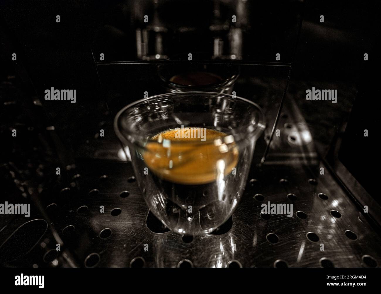 Golden latte menu hi-res stock photography and images - Alamy
