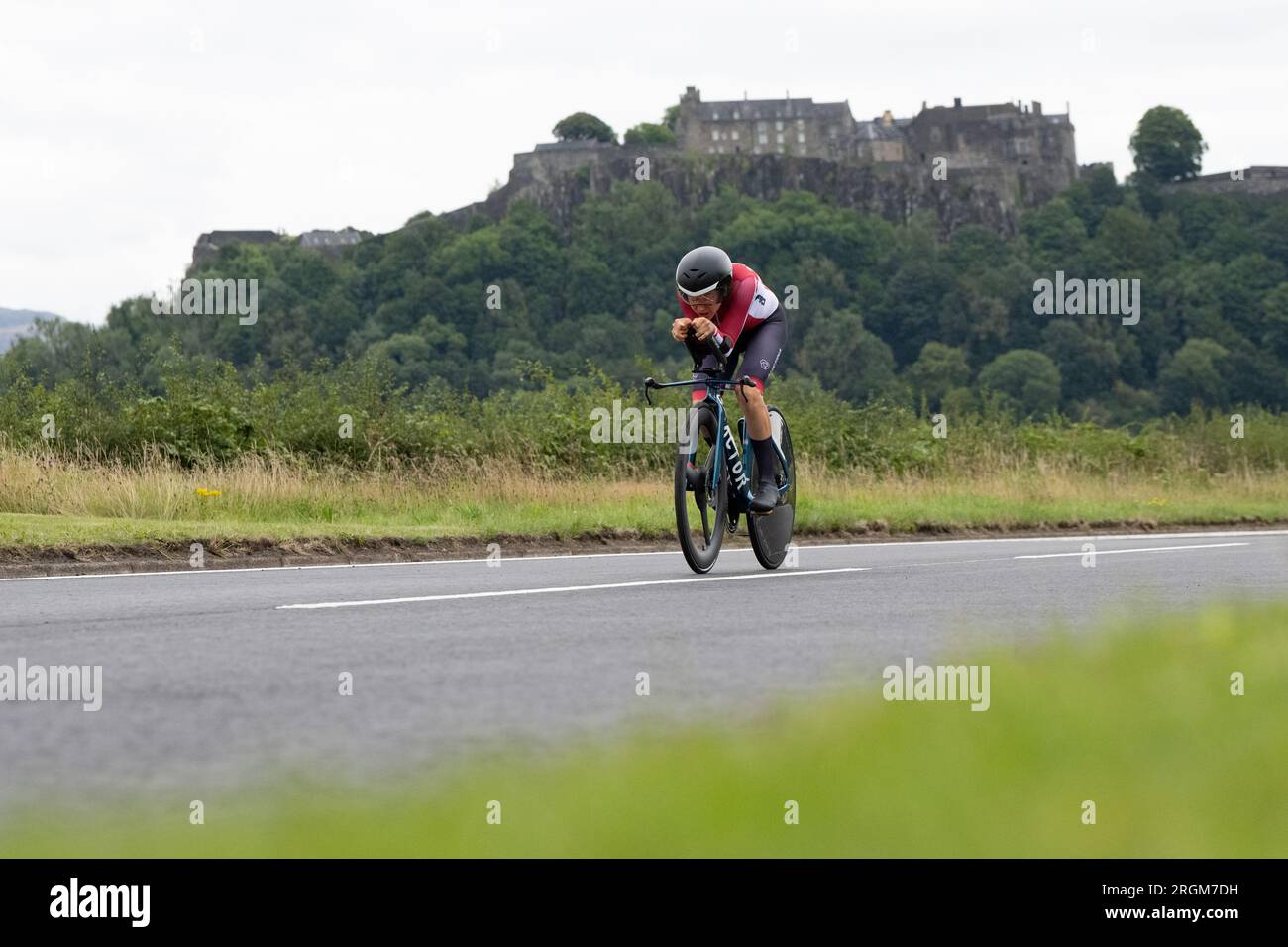 Stirling, Scotland, UK. 10th Aug, 2023. UCI Cycling World Championships ...