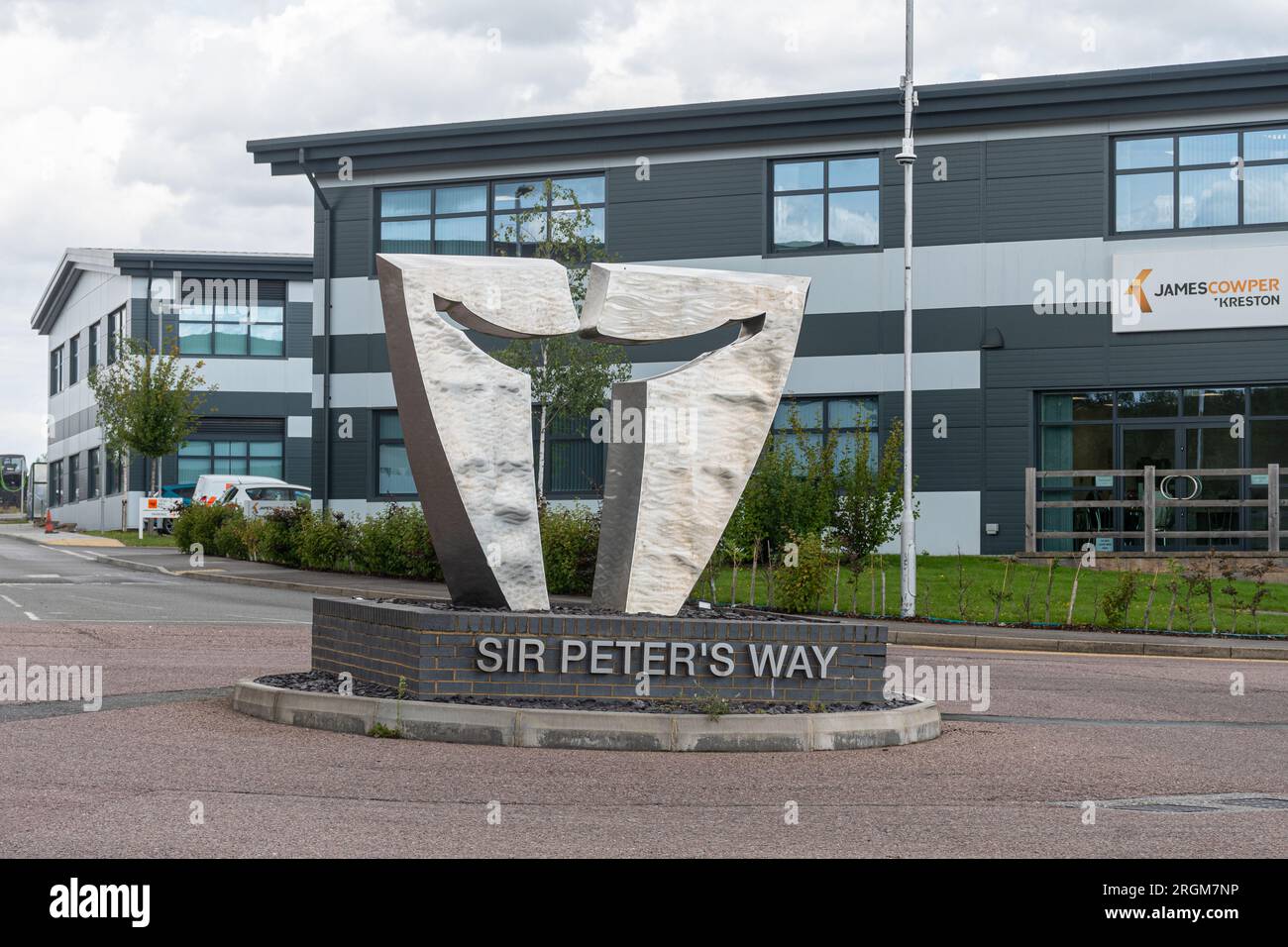 Greenham Business Park near Newbury, Berkshire, England, UK Stock Photo ...