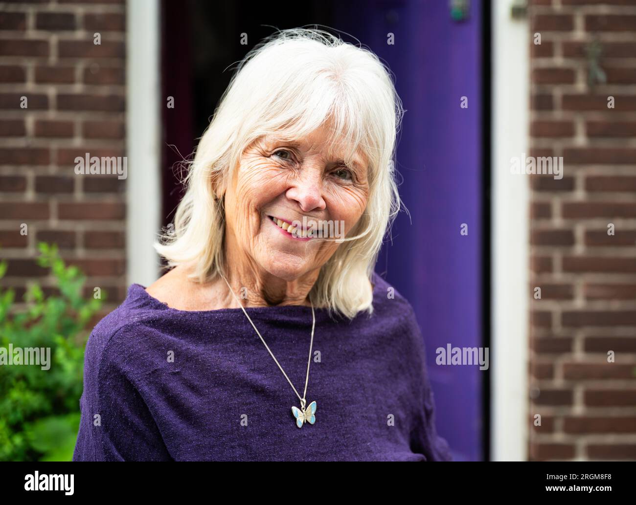 Rotterdam, South Holland, The Netherlands, July 4, 2023 - Portrait of a ...