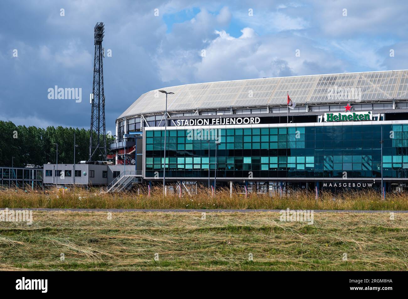 Rotterdam, South Holland, The Netherlands, July 3, 2023 - The football ...