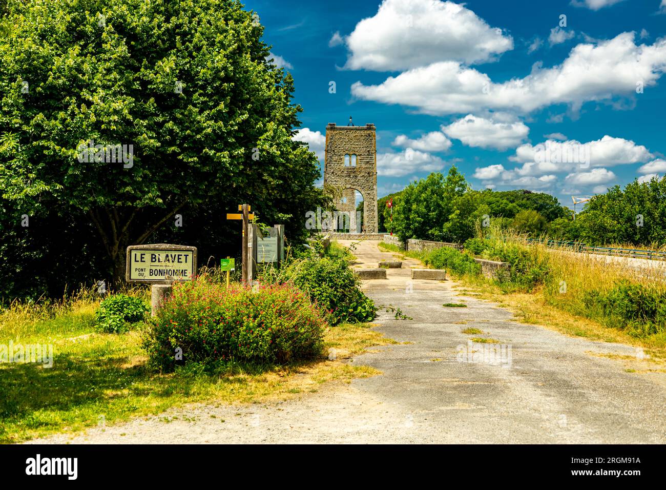 On the road through central France, with all its architectural ...