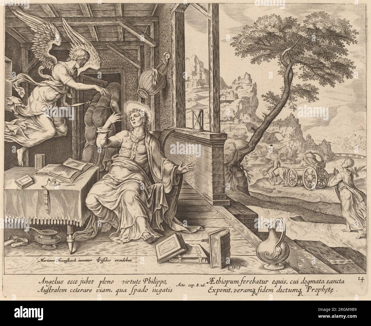 Philip and the ethiopian eunuch hi-res stock photography and images - Alamy