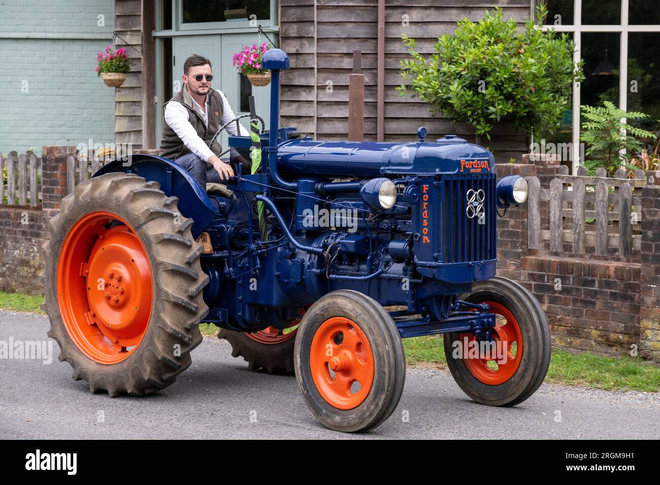Agricultural machinery in Copythorne, New Forest National Park ...