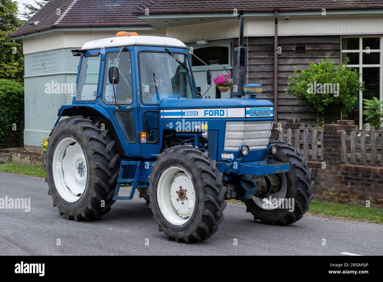 Agricultural machinery in Copythorne, New Forest National Park ...