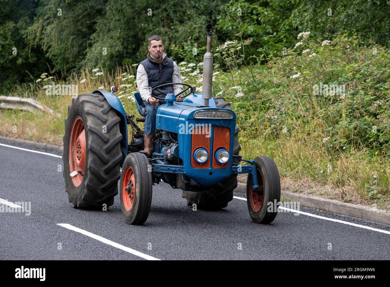 Agricultural machinery in Copythorne, New Forest National Park ...