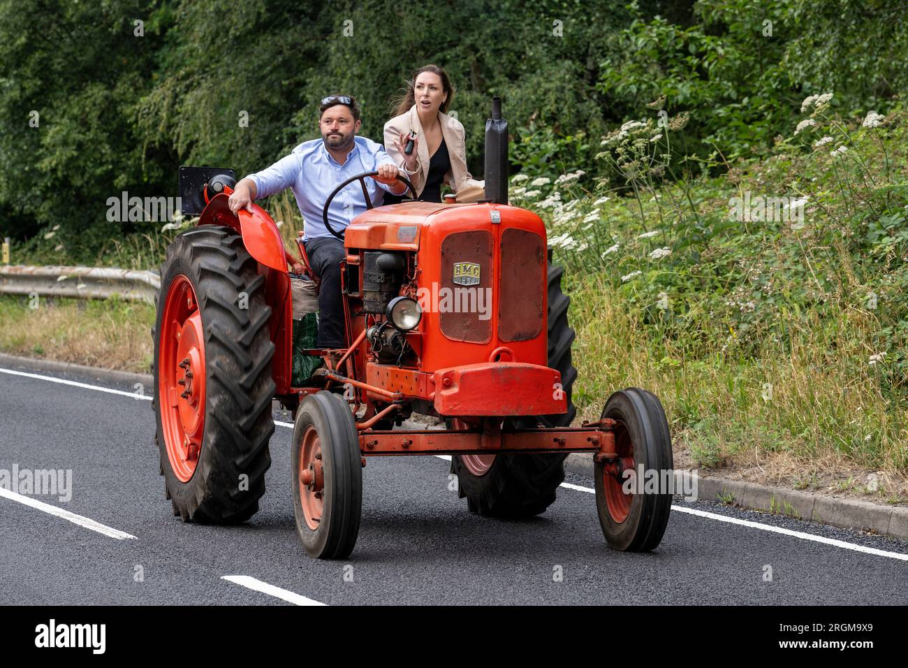 Agricultural machinery in Copythorne, New Forest National Park ...