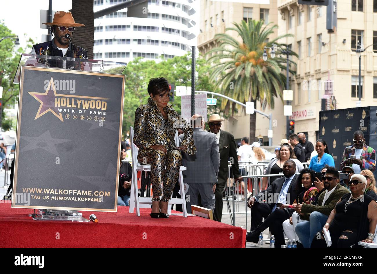 Actor and comedian Katt Williams speaks at a ceremony honoring actress ...