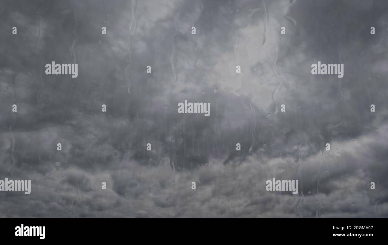 shower rain on sky with clouds - pretty weather bg - photo of nature ...