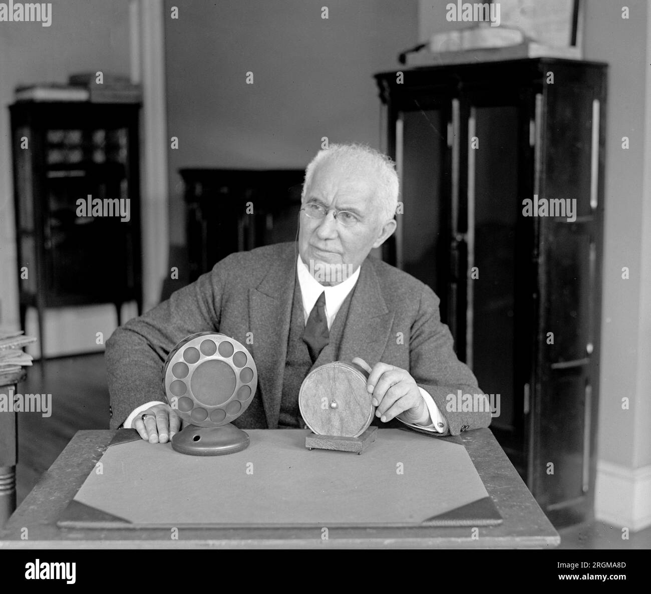 Emile Berliner ca. 1927 Stock Photo - Alamy
