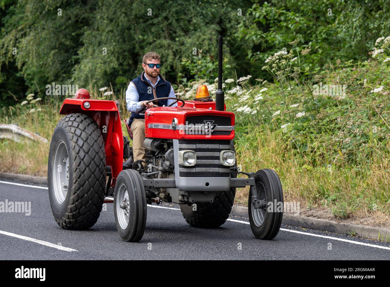 Agricultural machinery in Copythorne, New Forest National Park ...