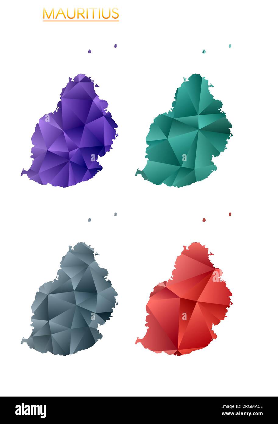 Maps of mauritius Stock Vector Images - Alamy