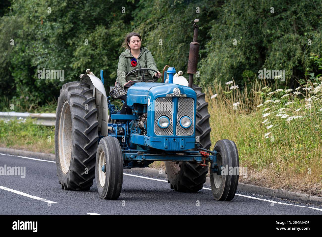 Agricultural machinery in Copythorne, New Forest National Park ...