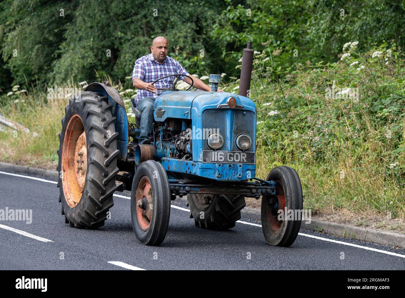 Agricultural machinery in Copythorne, New Forest National Park ...