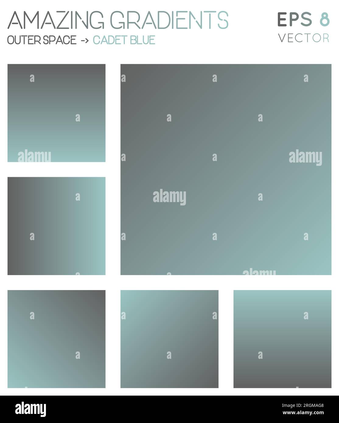 Colorful gradients in outer space, cadet blue color tones. Actual ...