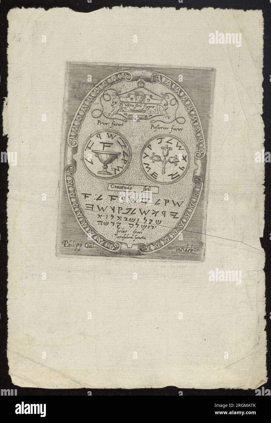 The Holy Sickle 1582 by Philip Galle Stock Photo - Alamy