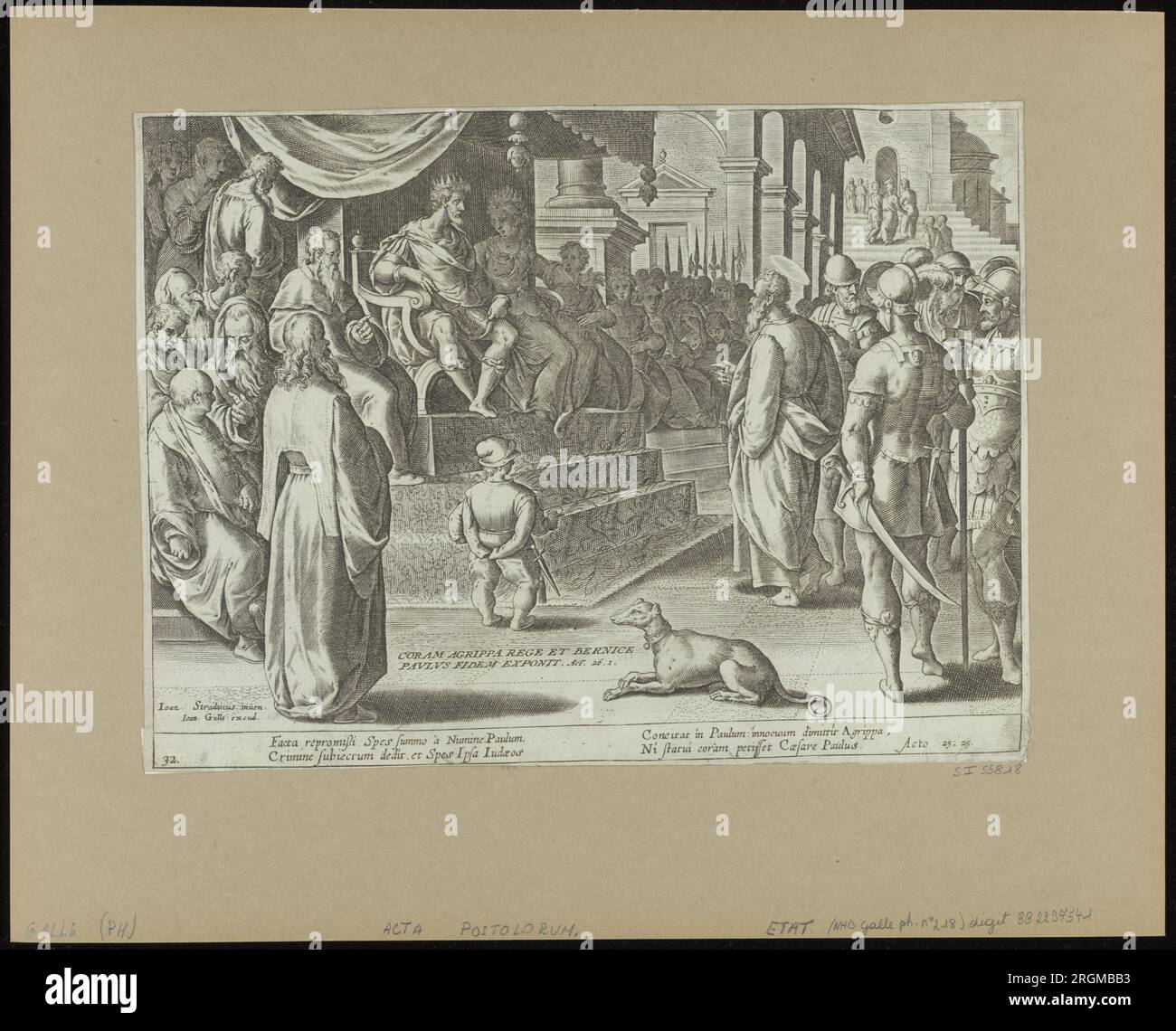 Paul before agrippa hi-res stock photography and images - Alamy