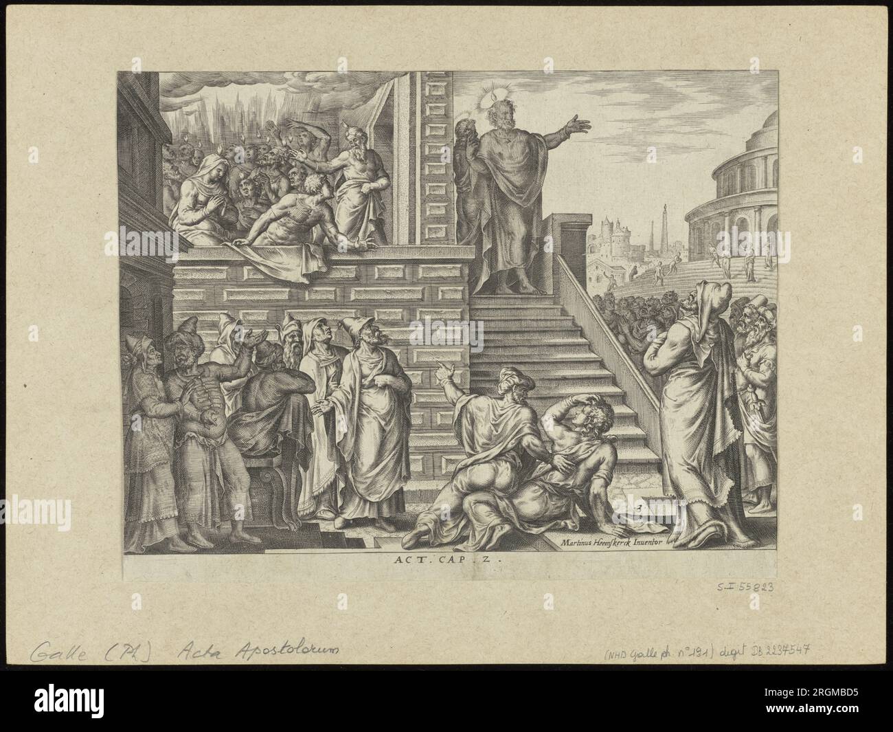 St peter preaching in jerusalem hi-res stock photography and images - Alamy