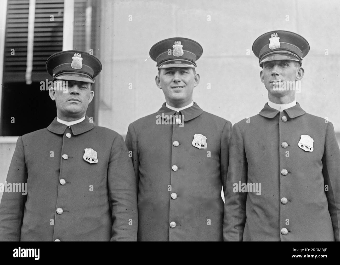 Portrait of three police officers ca. 1920 Stock Photo - Alamy