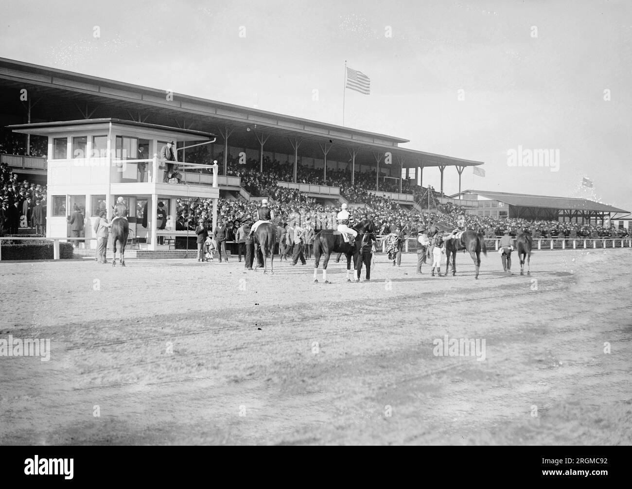Laurel race track Black and White Stock Photos & Images - Alamy