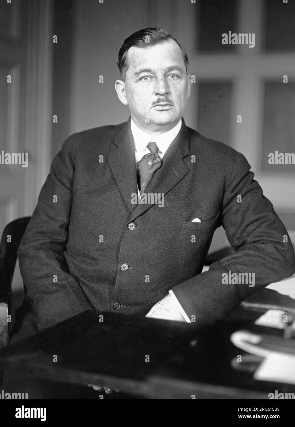 Portrait of Angus McLean ca. 1920 Stock Photo - Alamy