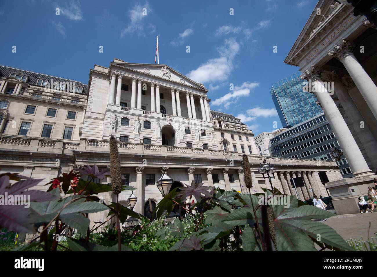 Governor of the bank of england and andrew bailey hi-res stock ...