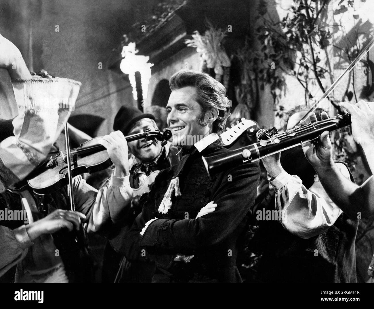 Dirk Bogarde, on-set of the Film, "Song Without End", Columbia Pictures ...