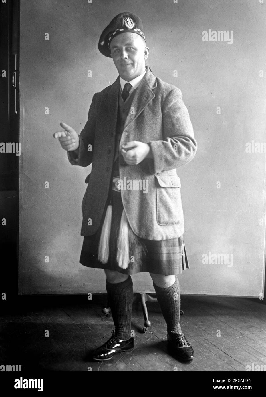 Portrait of Duncan C. Thomson ca. 1923 Stock Photo - Alamy