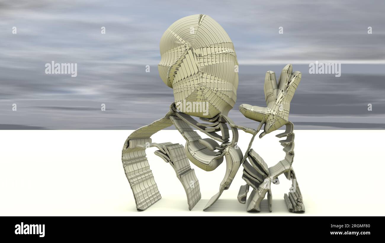 Illustration of Batman, friends, and foes Stock Photo - Alamy